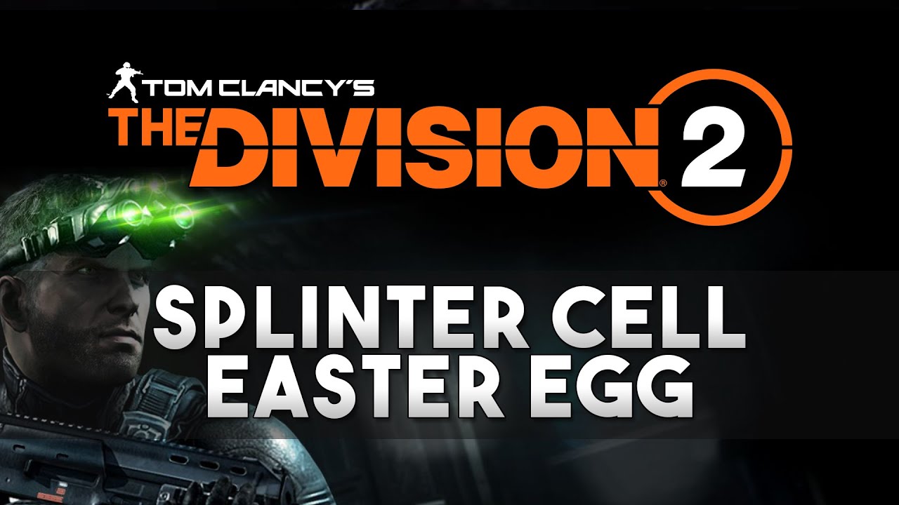 The Division 2 - Splinter Cell Easter Egg - YouTube