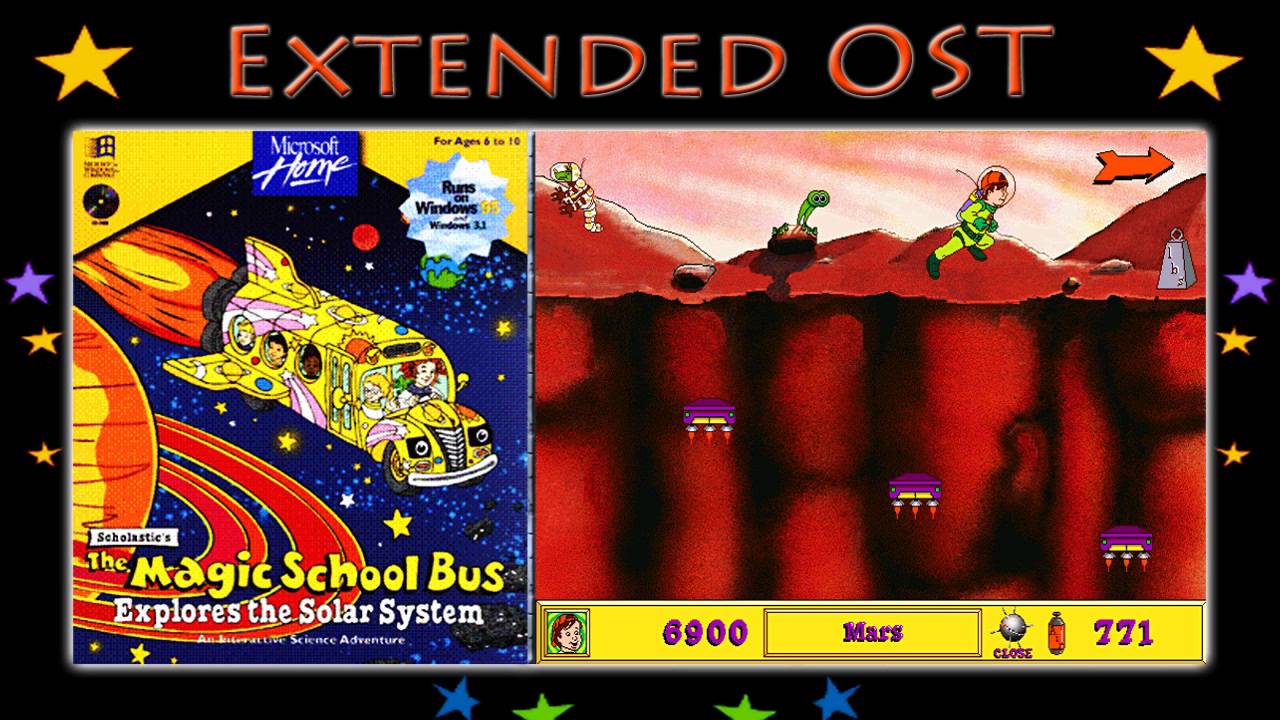 The Magic School Bus Explores the Solar System BGM - Mars [Extended ...
