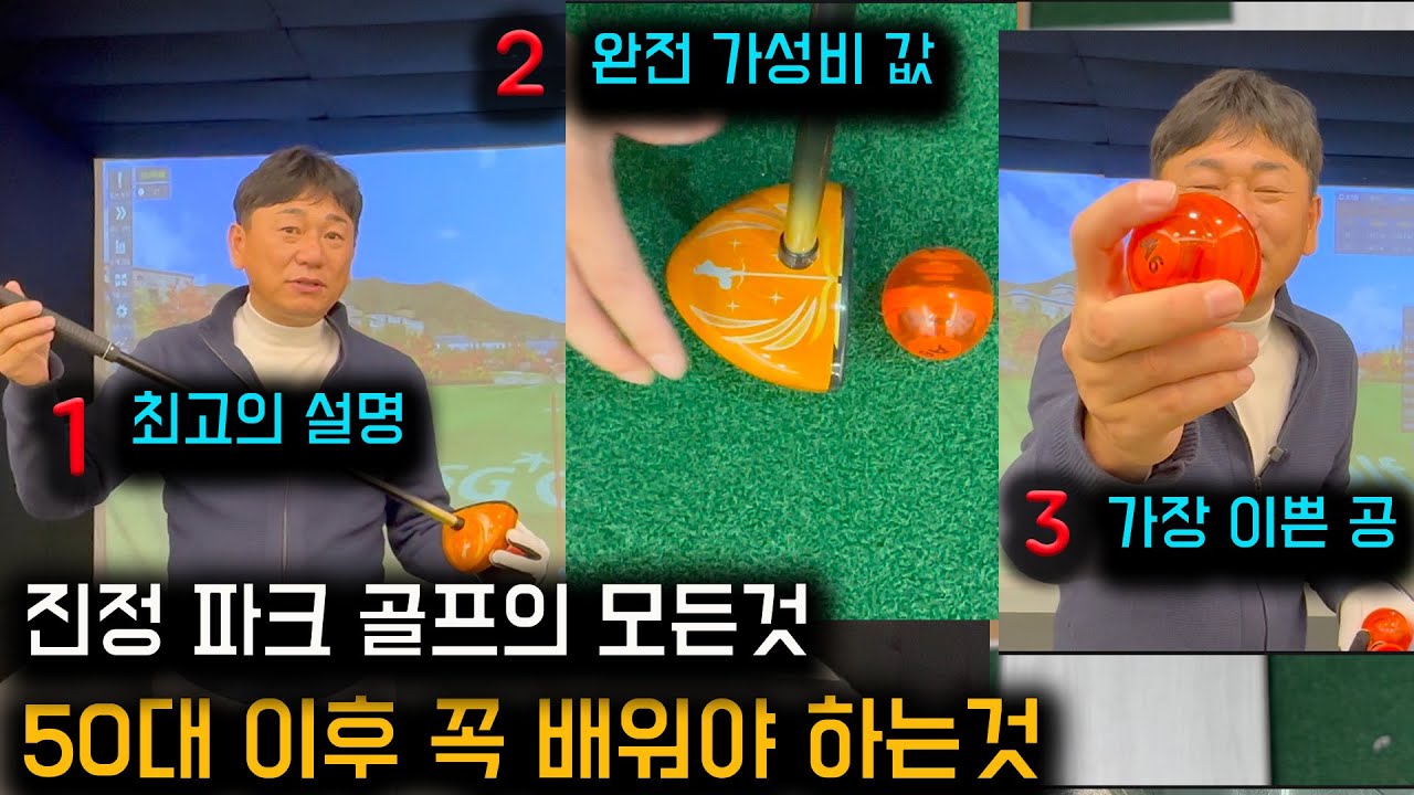 파크골프 완전 종결편 가장 치기 쉬운 가성비 값 파크골프채 골프공 설명 Youtube
