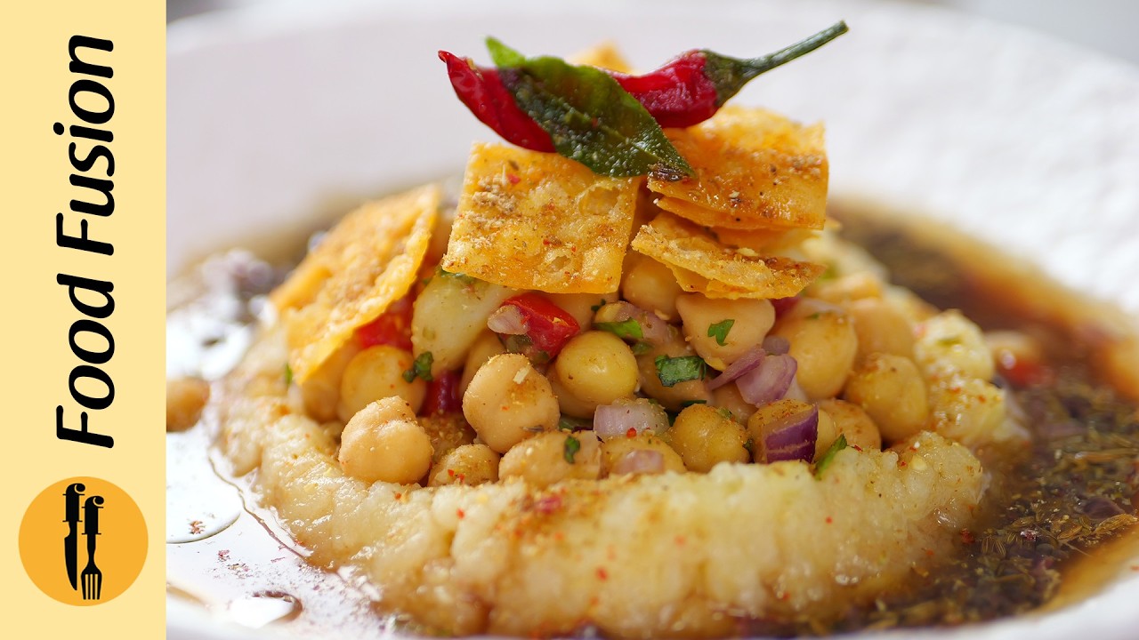 Kacha Khatta Jazeera Chaat Ramzan Special Recipe By Food Fusion - YouTube
