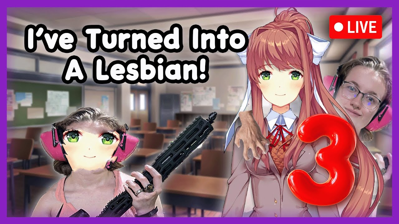 STUFF GETS REAL...IN DOKI DOKI LITERATURE CLUB | #3 - YouTube