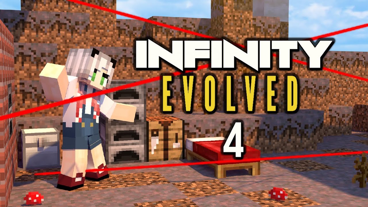 Делаем Лазеры #4 прохождение Infinity Evolved Expert Mode - YouTube