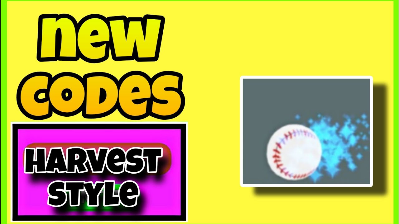 [UPD] SUPERSTAR BASEBALL CODES | HARVEST STYLE UPDATE NEW CODES ROBLOX ...