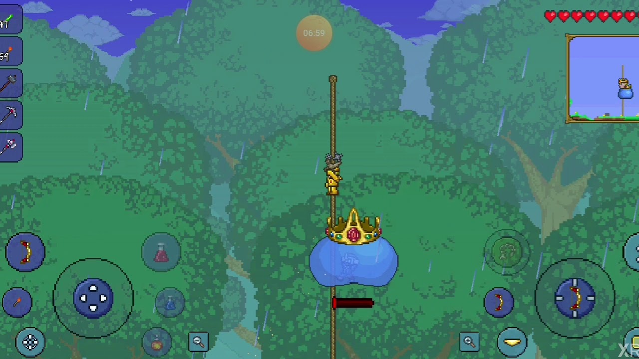 Let's play terraria | My first boss battle (EPISODE 4) - YouTube