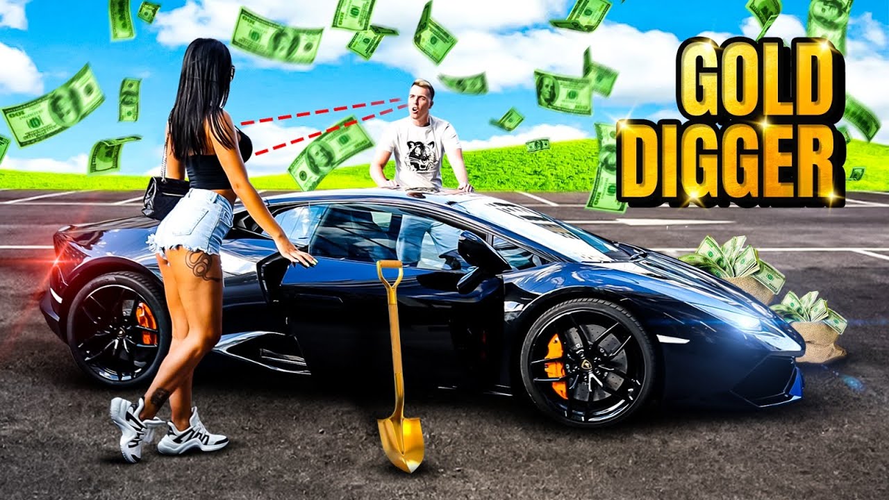 GOLD DIGGER PRANK SA LAMBOM ! - YouTube
