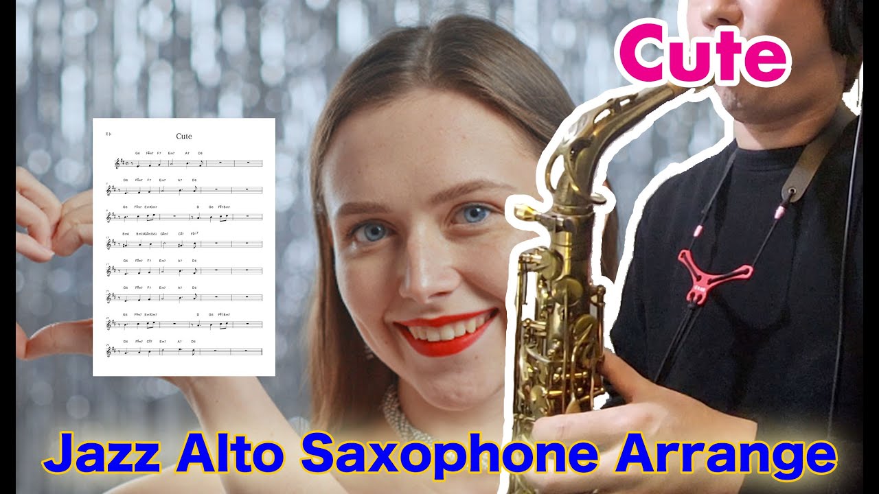 【Cute】Alto Saxophone Standard Jazz Improvisation - YouTube