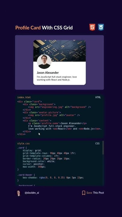 Profile Cards Css Css3 Htmlcss Html Coding Webdesign Webdevelopment Frontend