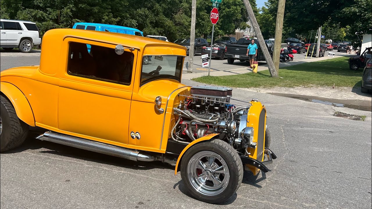 Classic Car Show @ Merrickville, Ontario, Canada - YouTube