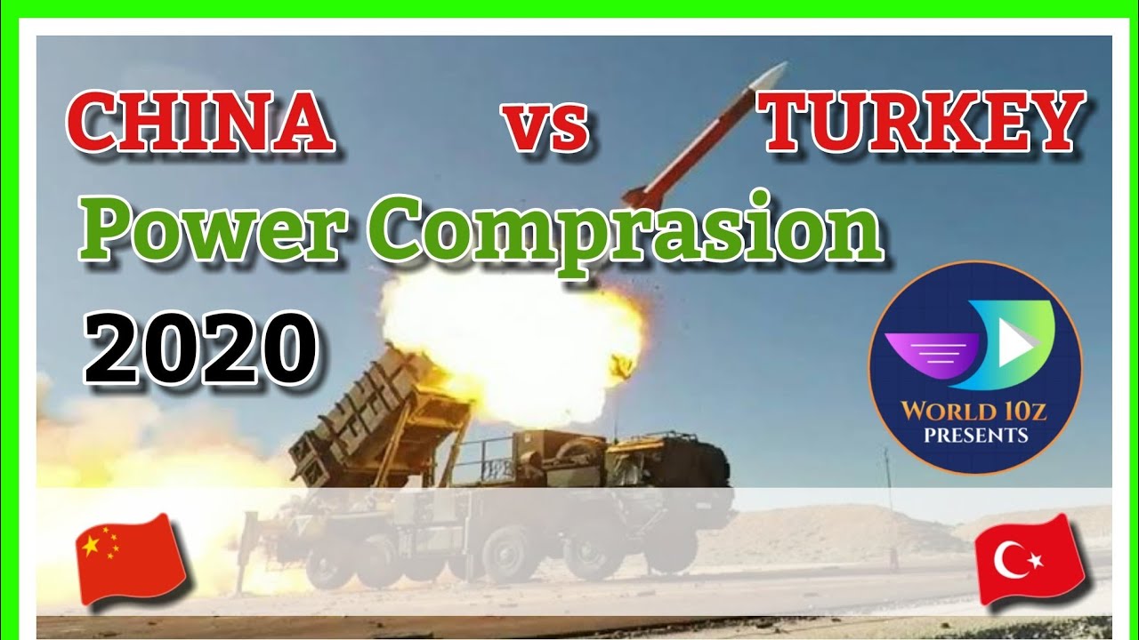 China Vs Turkey Power Comprasion | 2020 | World 10z | - YouTube