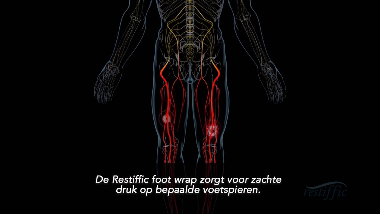 Restiffic, het effectieve hulpmiddel tegen rusteloze benen - YouTube