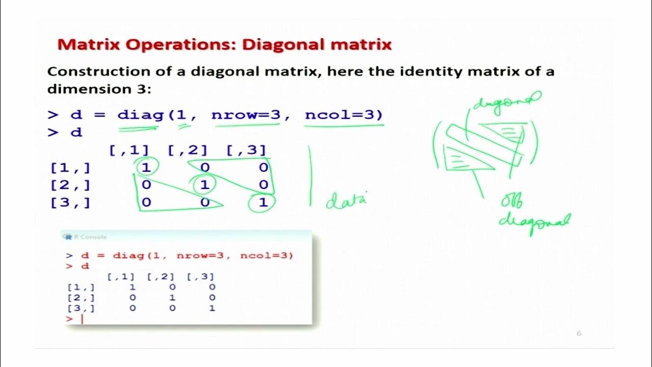 Row coloumn and other operations - YouTube