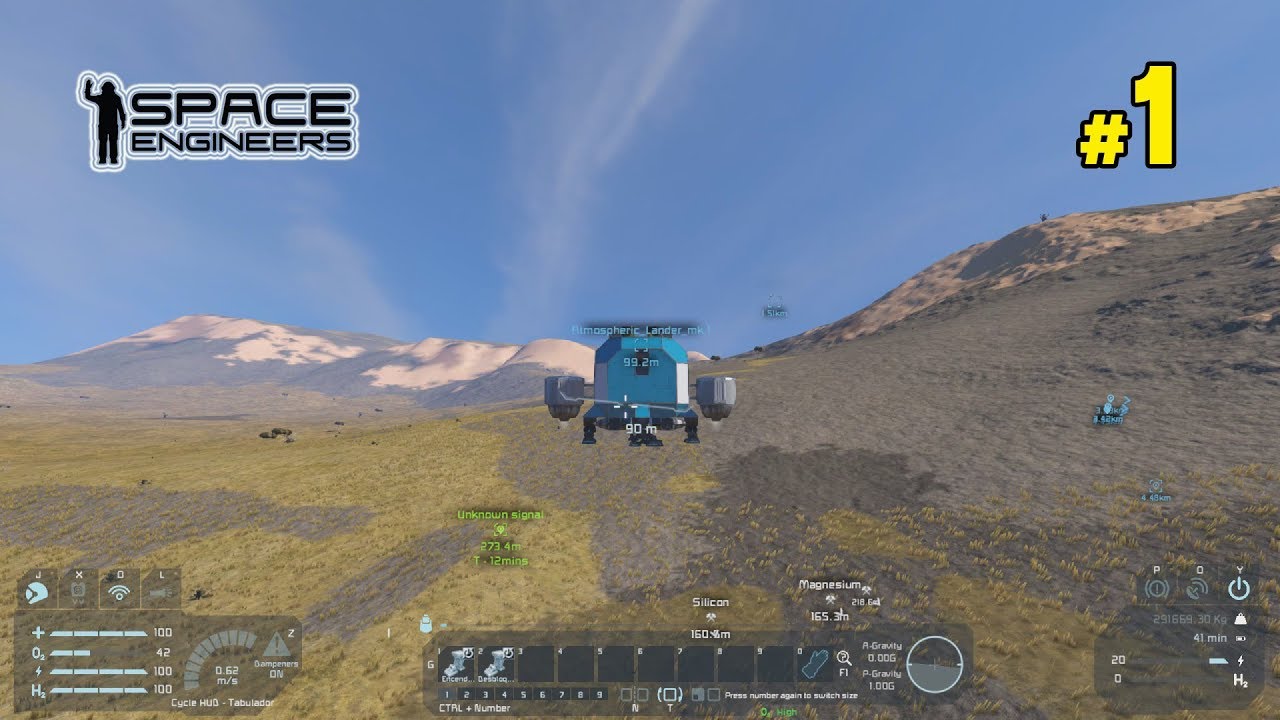 SPACE ENGINEERS (SURVIVAL) #1 AHORA SÍ EMPEZAMOS EN SERIO |GAMEPLAY ...