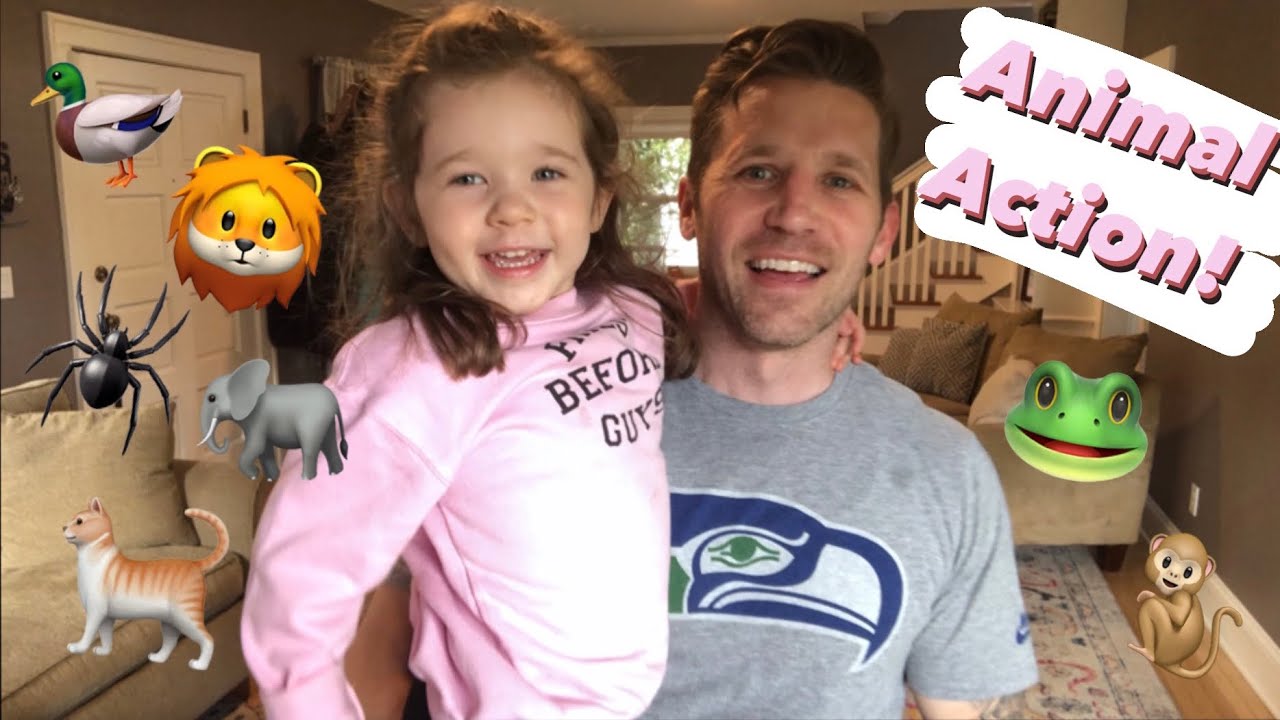 PE At Home: Animal Action! - YouTube