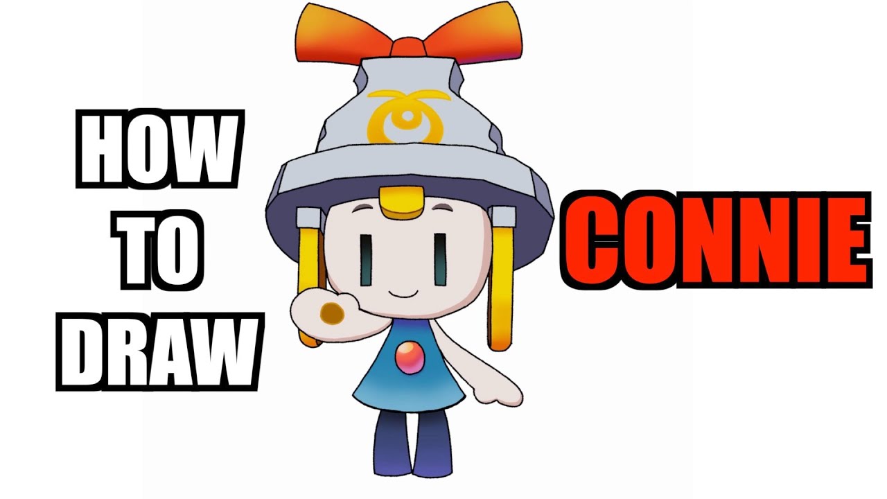 How to Draw CONNIE from Mario & Luigi: Brothership - YouTube