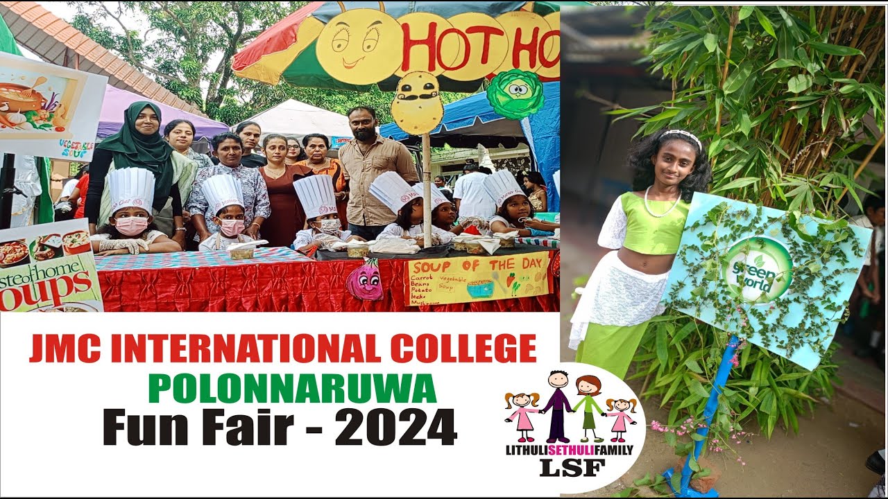 fun fair 2024, JMC College International - Polonnaruwa - YouTube
