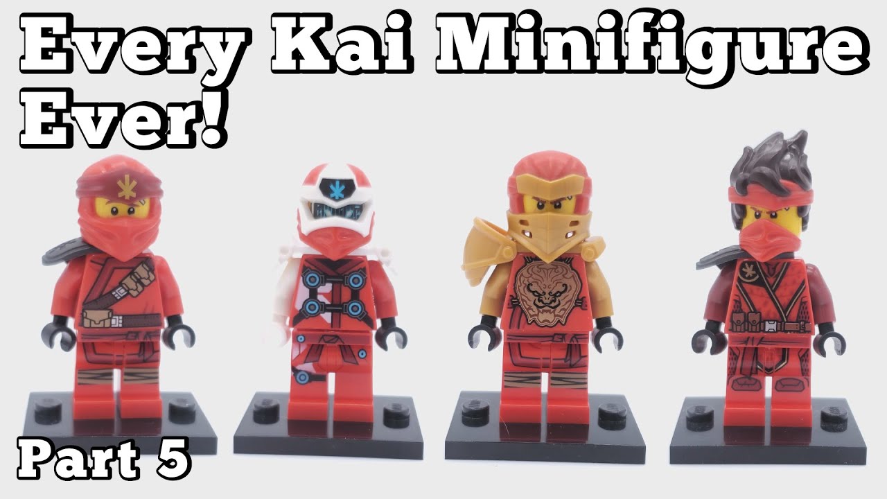 Every Kai Minifigure Every Made Part 5 2019-2021: Post-Wil Film Era ...