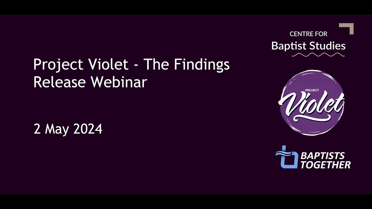 Project Violet - The Findings (launch webinar) - YouTube