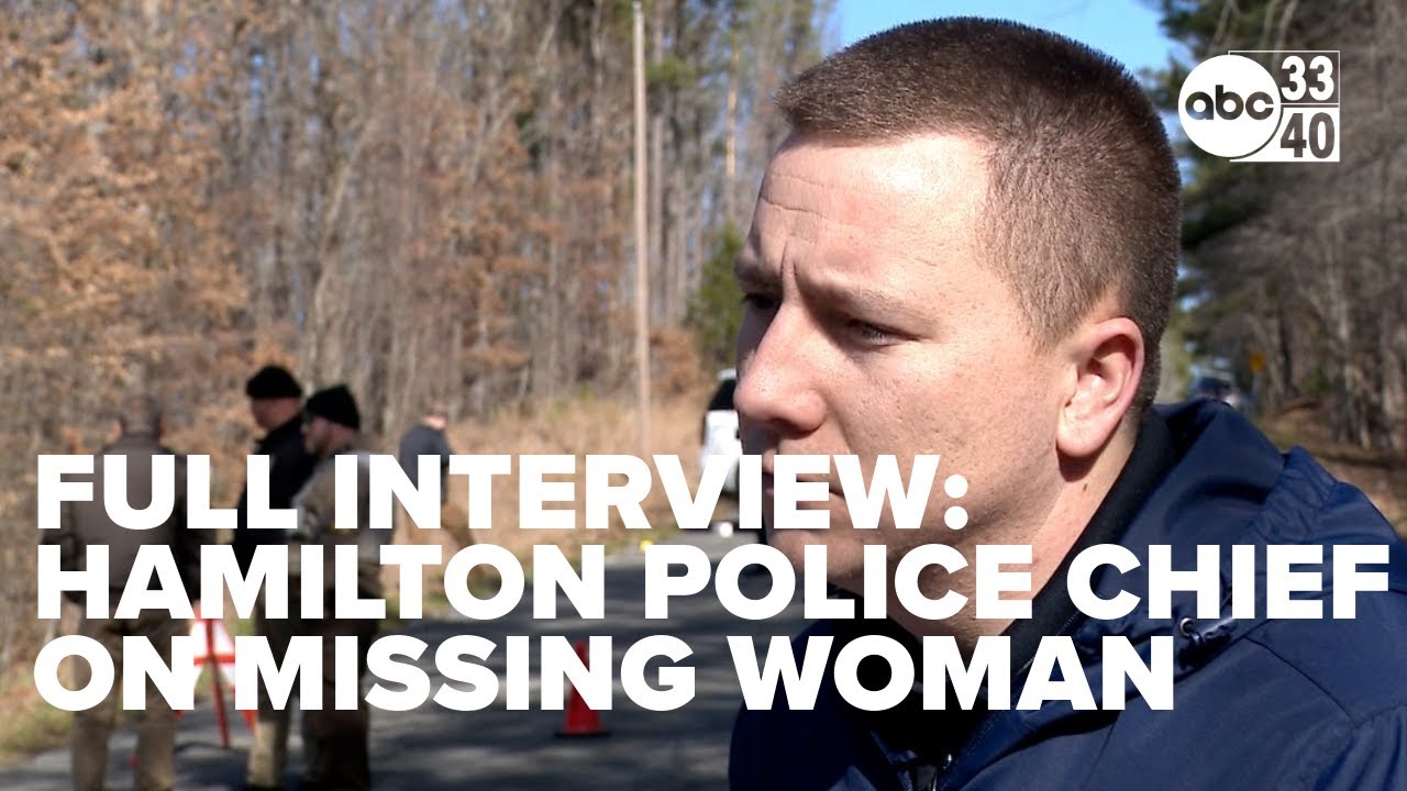 Hamilton Police Chief discusses search for missing woman - YouTube