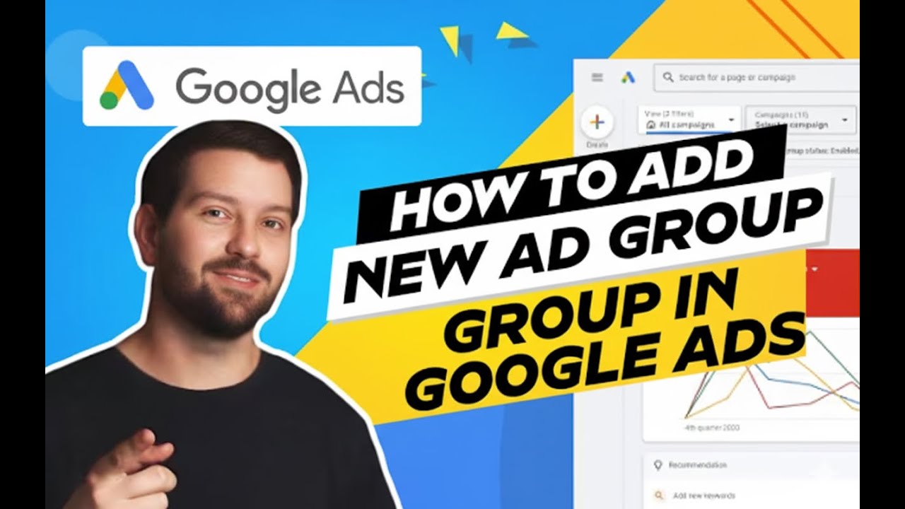 How to add new group ad in google ad - YouTube