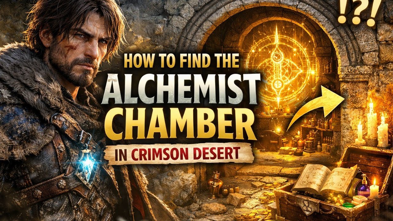 How to Find the Alchemist Chamber in Crimson Desert - YouTube