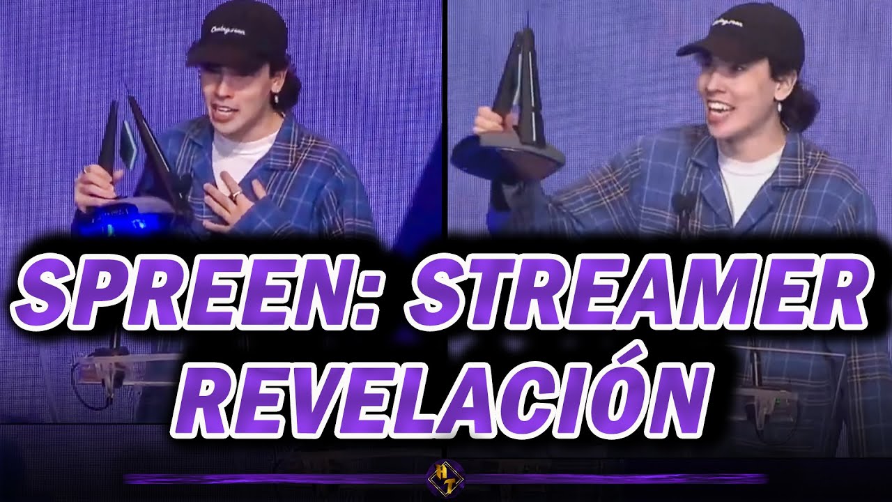 SPREEN GANA PREMIO a "STREAMER REVELACIÓN DEL AÑO" en los ESLAND 2023 - YouTube