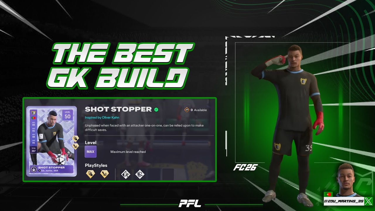 The ULTIMATE GK FC26 Build for 11v11 Clubs! - YouTube
