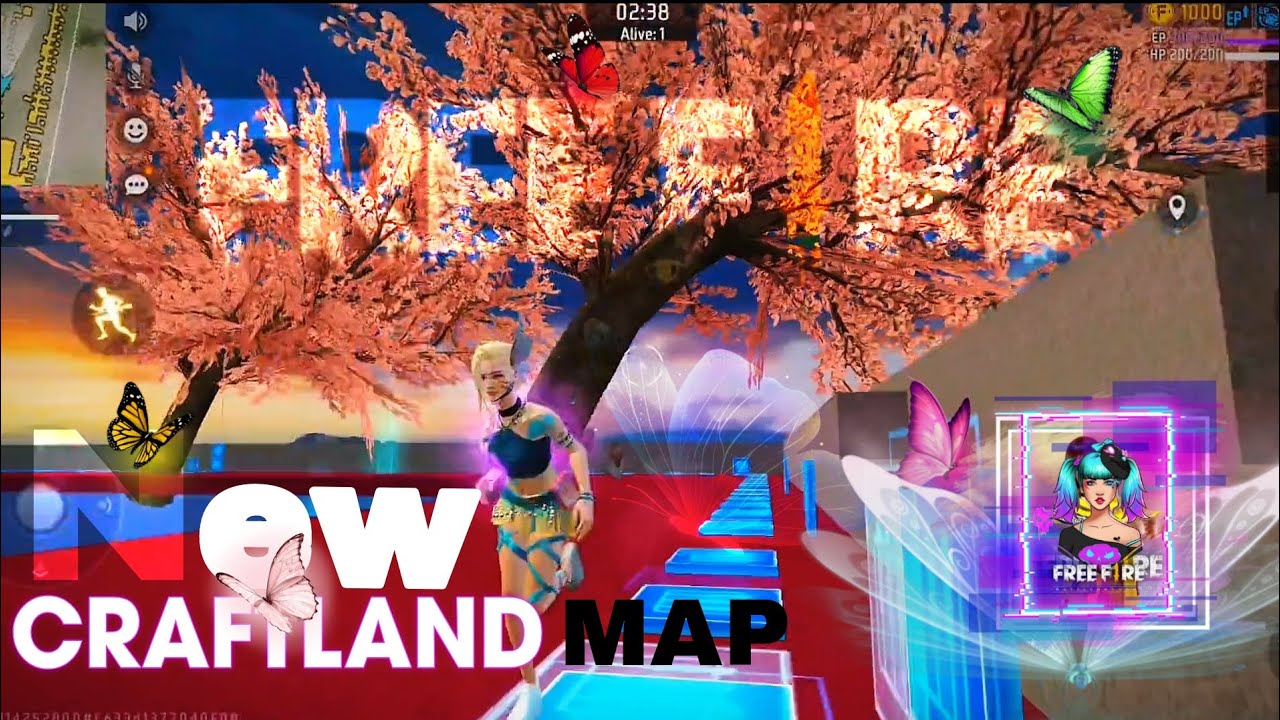 NEW CRAFTLAND MAP 🤩🥳|| CODE !!😷 || #freefire #freefirevideo #newmap #ff ...