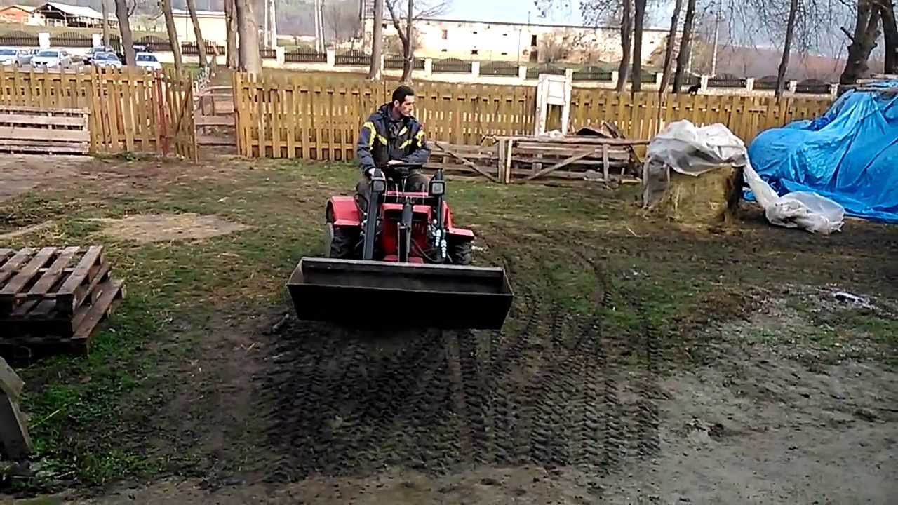 Tk 14 Čelný nakladac 1 - YouTube