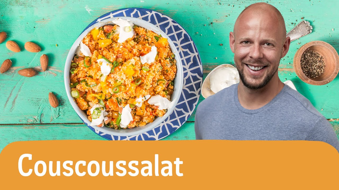 Couscous-Salat mit Aprikose und Kräutern 🍑 | REWE Deine Küche - YouTube