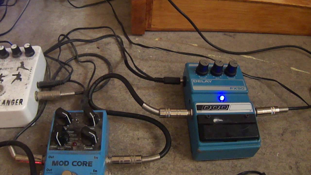 dod fx90 delay analogo reparado - YouTube