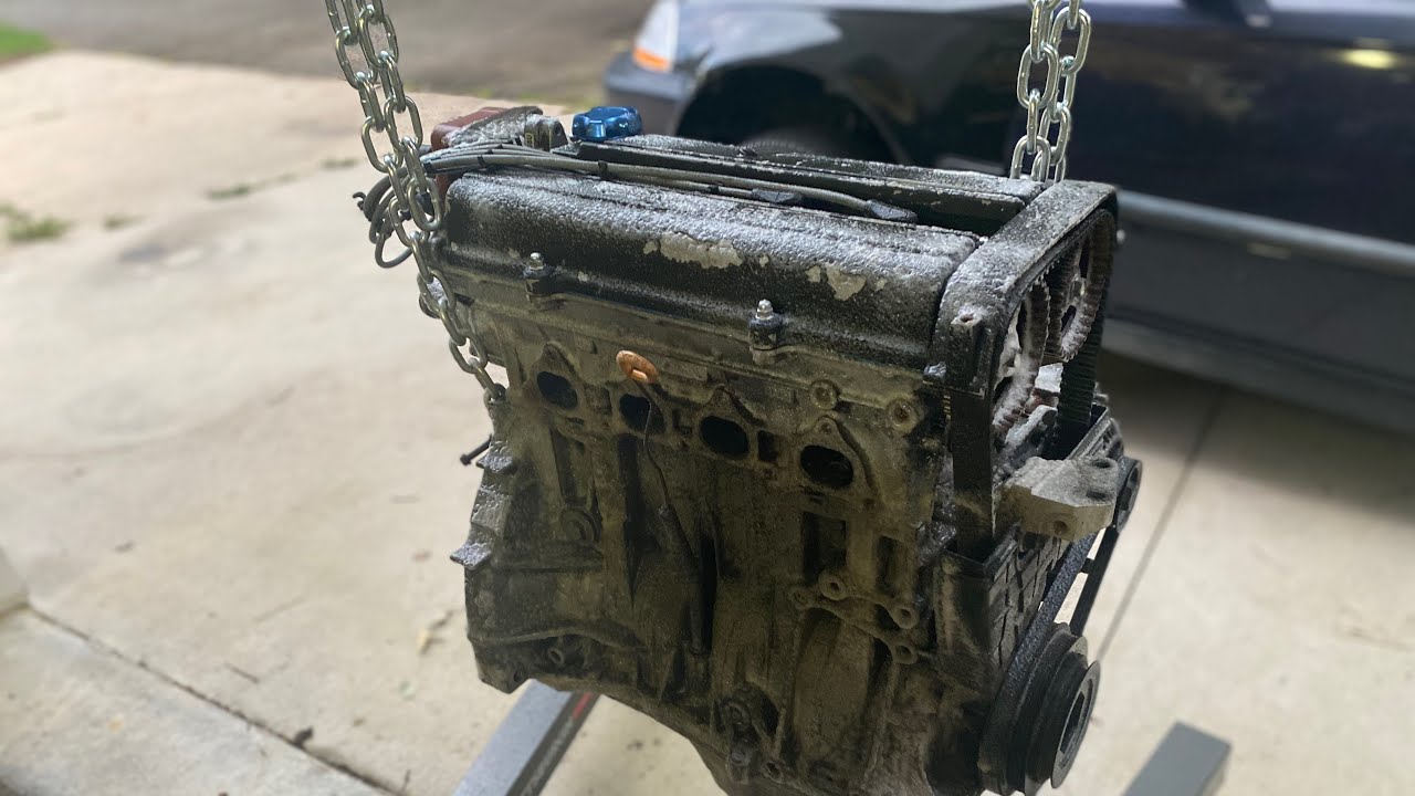 Ebay Turbo B18a1 Civic Coupe Engine & Transmission - YouTube