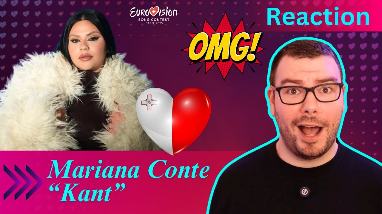 🇲🇹 Mariana Conte - "Kant" | Reaction | Malta | Eurovision Song Contest ...