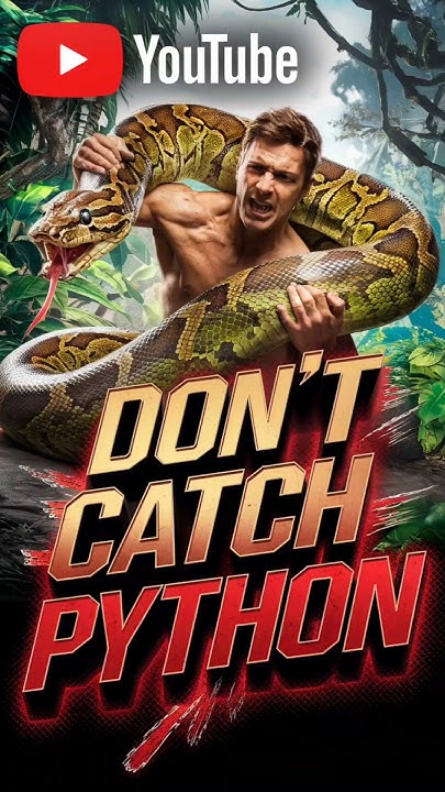 Don't Catch PYTHON | वरना मौत से खेलोगे #facts #animalfacts #viralvideo ...