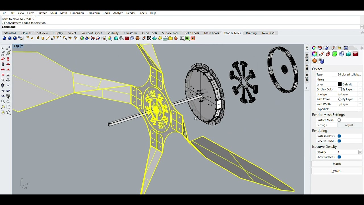 Turbine Blades and Generator Assembly - YouTube