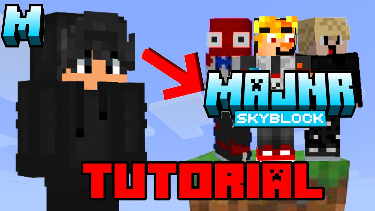 Jak si zahrát na Majnr Skyblock? - YouTube