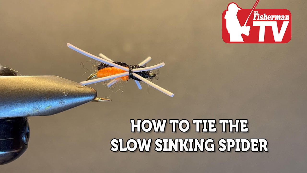 How to tie the Slow Sinking Spider - YouTube