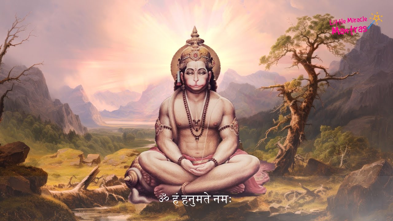 Om Ham Hanumate Namaha Jaap| Hanuman Mantra | 108 TIMES - YouTube