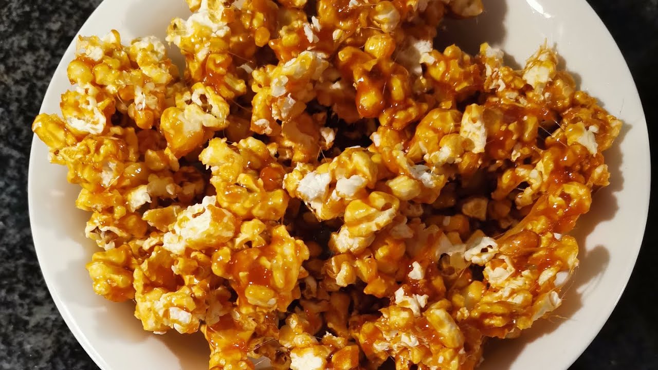 How to make the perfect Caramel popcorn! - YouTube