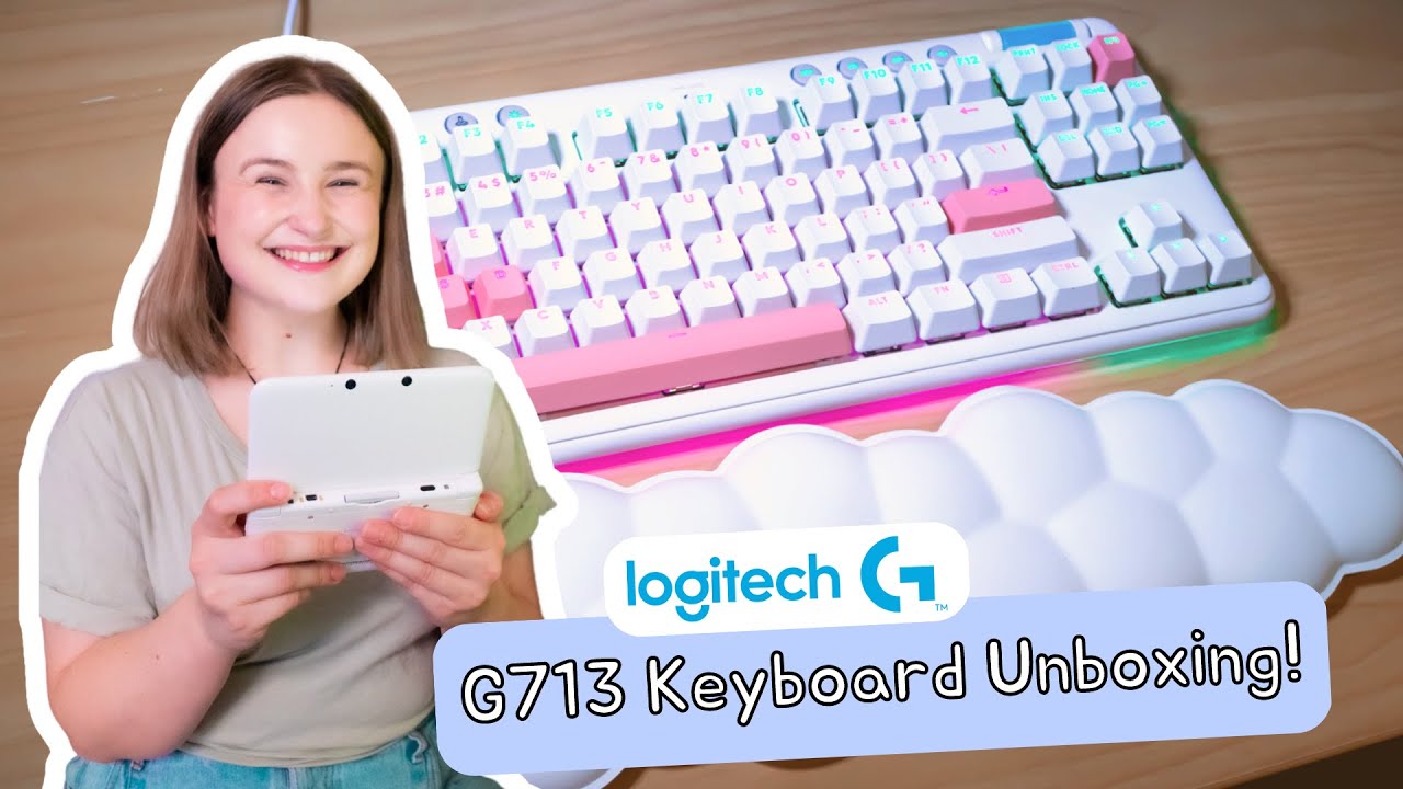 Unbox the Logitech G713 Keyboard with me! #gifted #logitech # ...