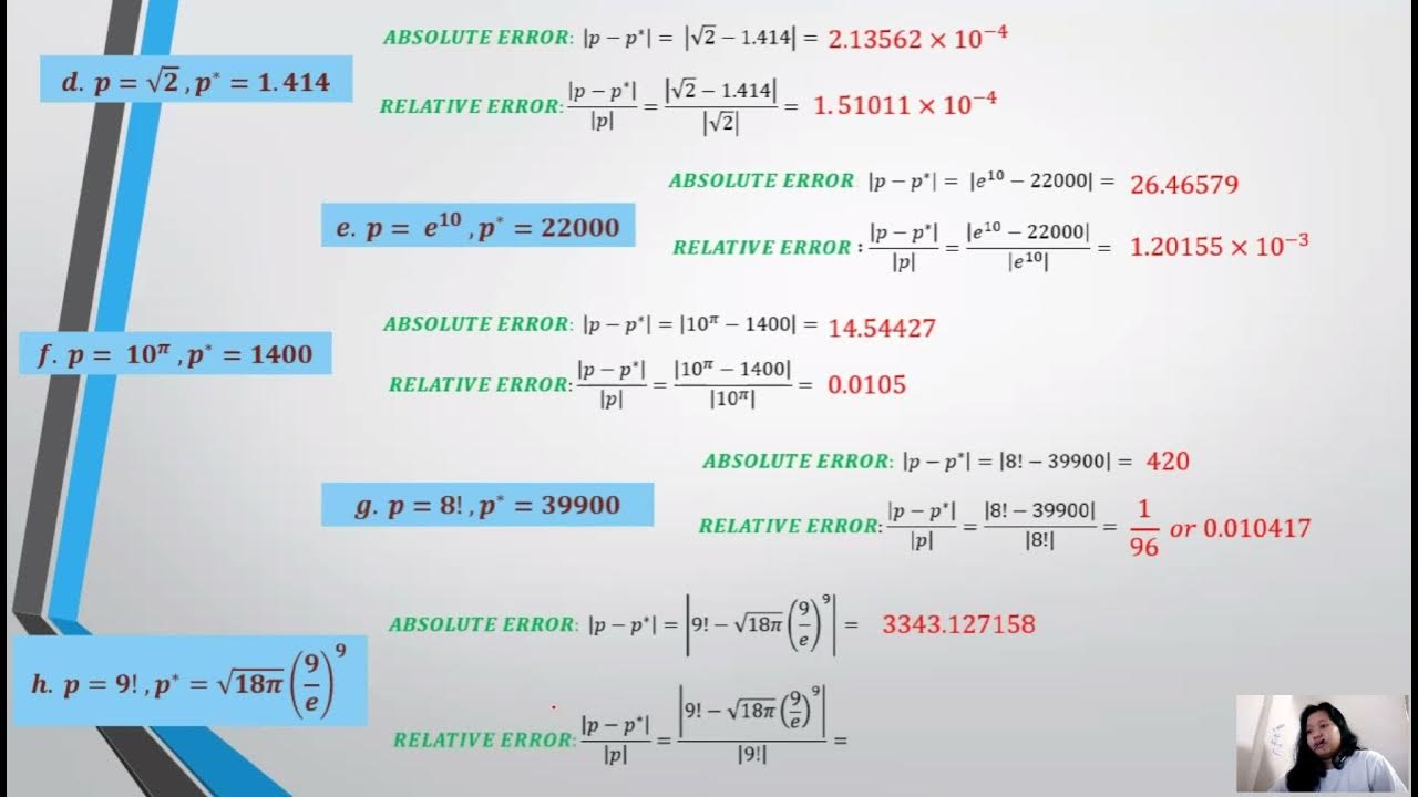 Numerical Analysis - Round Off Errors and Computer Arithmetic - YouTube