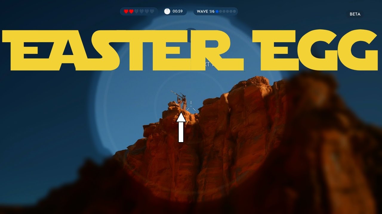 TUSKEN RAIDERS EASTER EGG! - Star Wars Battlefront - YouTube