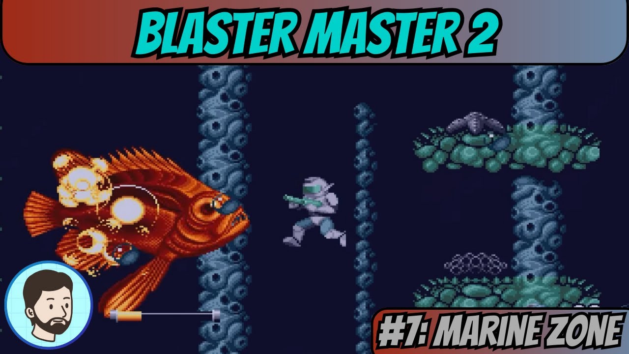 Blaster Master 2 (Mega Drive) - Part 7: Marine Zone - YouTube