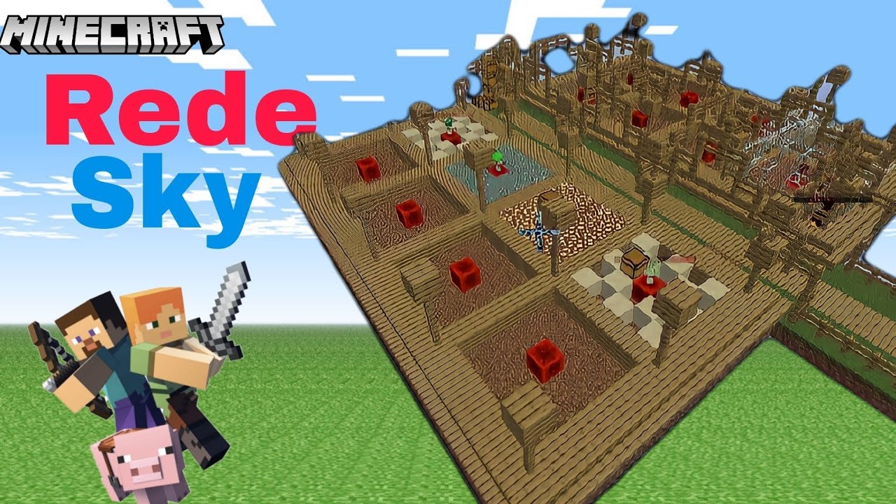 I made minion area | redesky skyblock | redesky #3 - YouTube