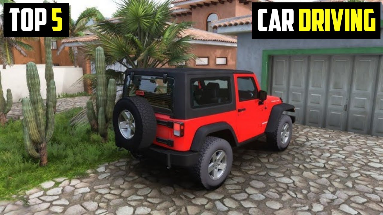 Top 5 Best REALISTIC Car Driving Games For Android | Car Driving Games ...