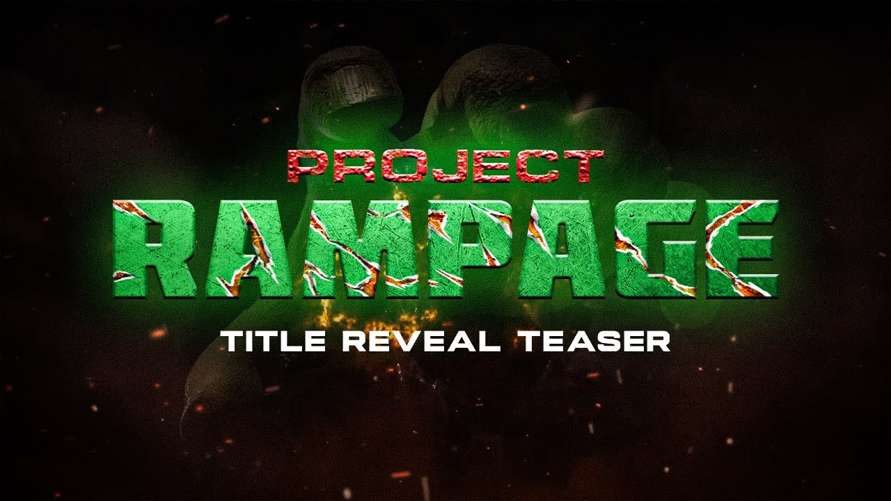Project RAMPAGE: A Hulk Fan-film 1st Teaser + Title Reveal - YouTube