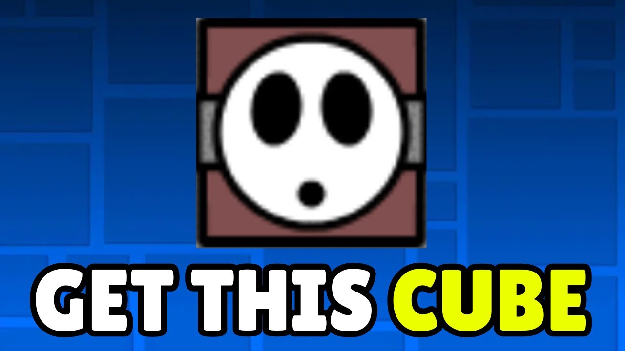 How To Get The Shy Guy Cube Icon In Geometry Dash (2026) - Full Guide ...