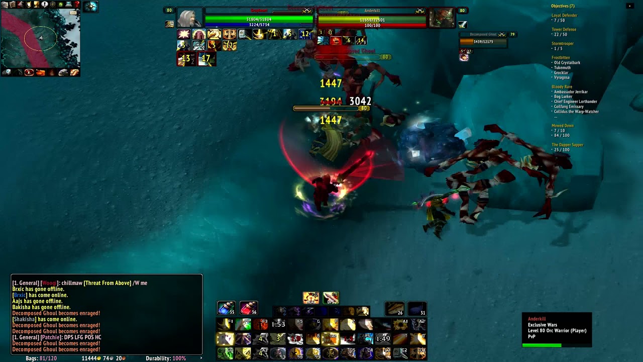 Warmane - 3 hordies 1 titanium vein! - Icecrown - PvP - YouTube