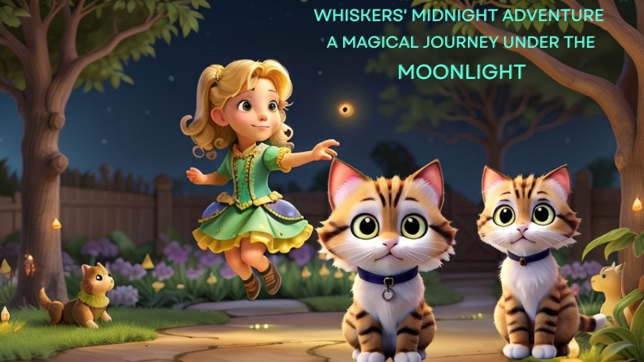 Whiskers Midnight Adventure _ Magical Journey Under the Moonligh - YouTube