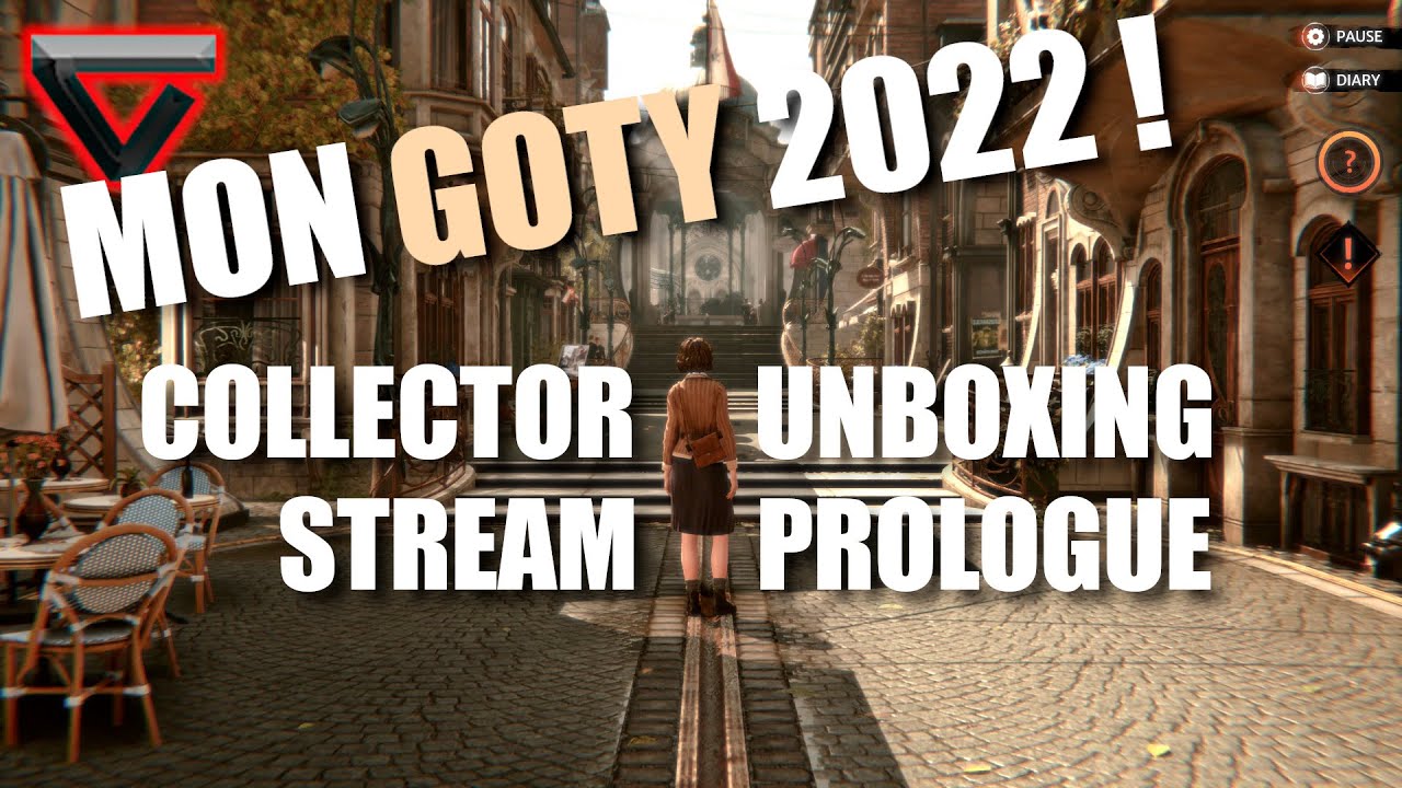 MON GOTY 2022 : COLLECTOR PS5 UNBOXING + PROLOGUE PC (live vocal) [1028 ...