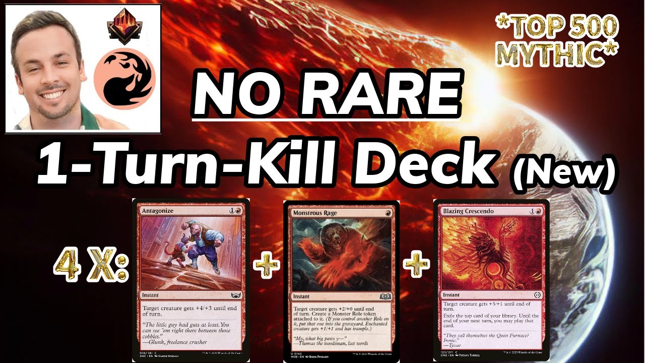 Perfected Budget 1-Turn-Kill Deck in Mythic! - YouTube
